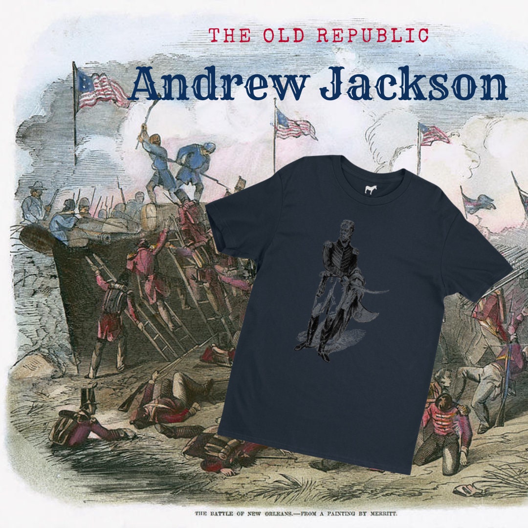 Andrew Jackson T-shirt - Etsy