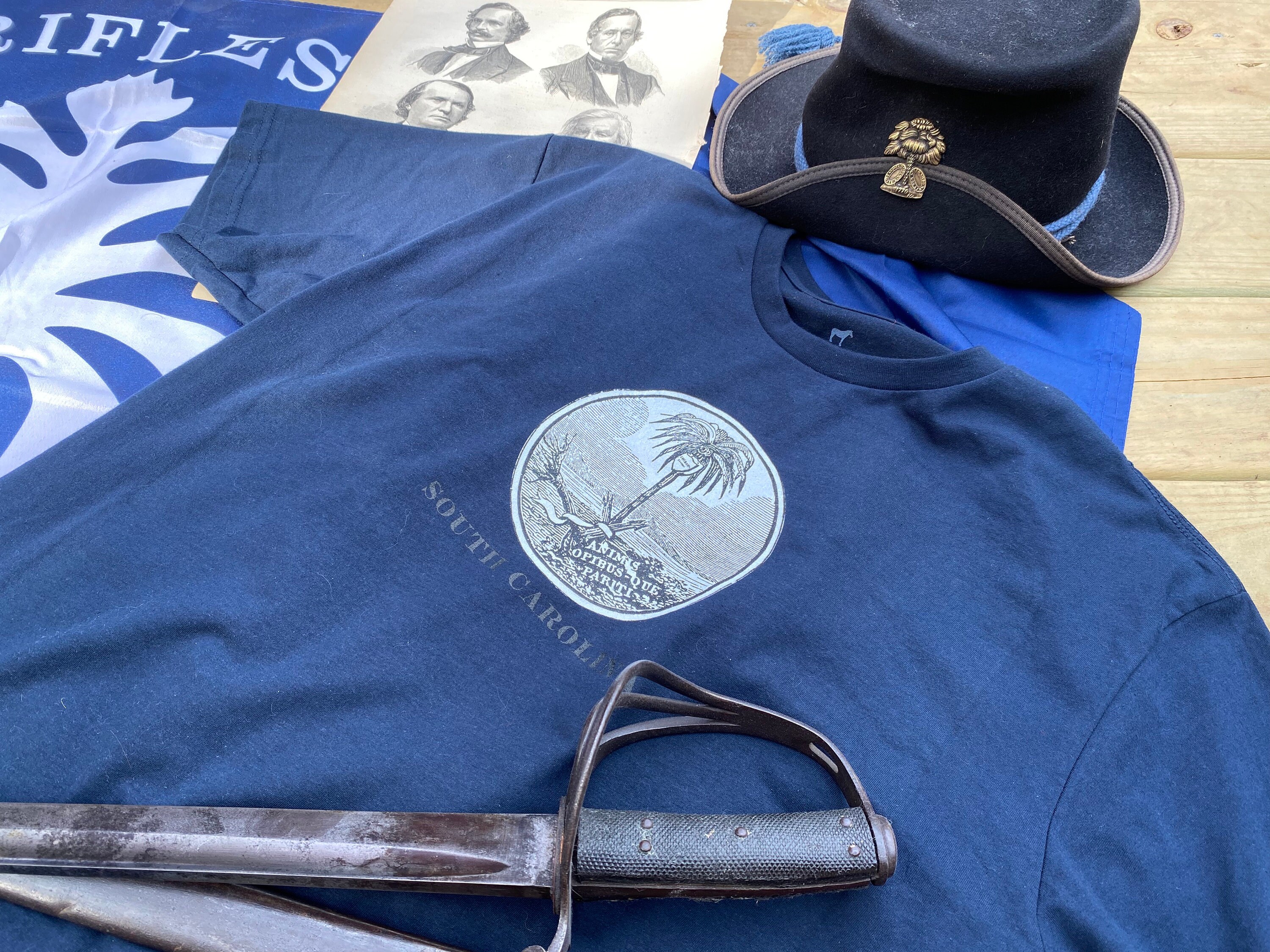 South Carolina Seal Shirt 19th Century Variant - Etsy
