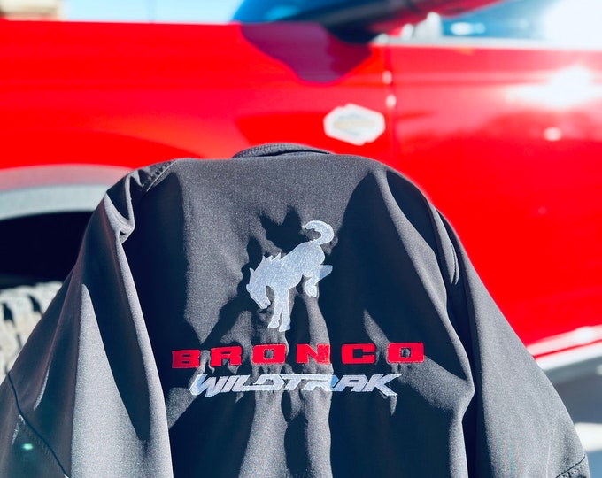 Ford Bronco Jacket Custom Embroidered Jacket - Etsy