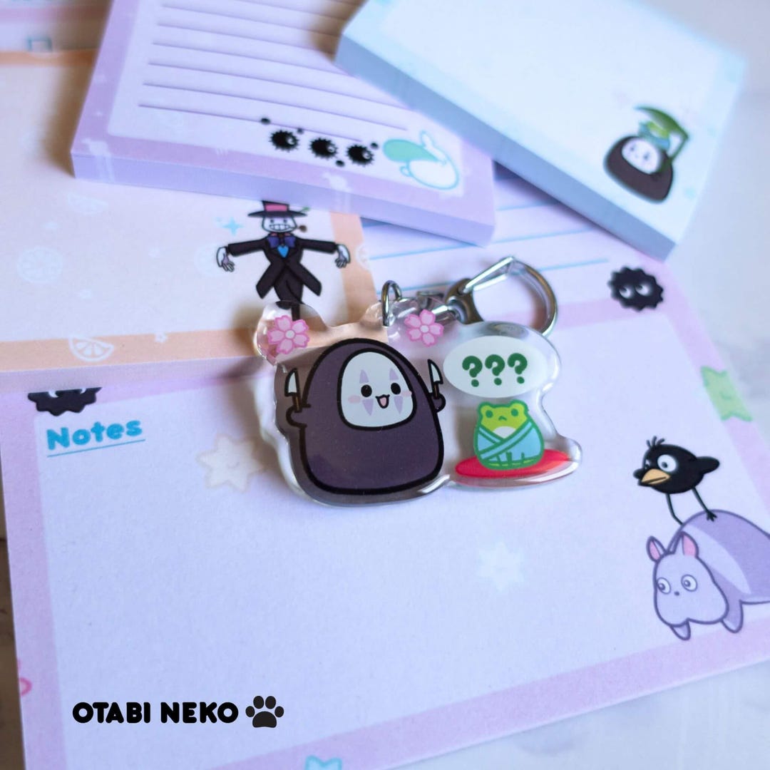 Faceless Spirit Keychain - Etsy