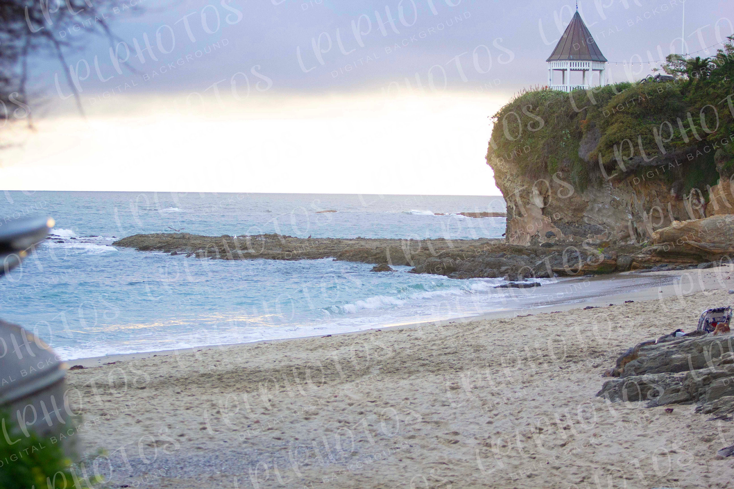 Beach Digital Background - Etsy