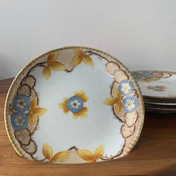 Nippon Hand Painted Plate - Etsy