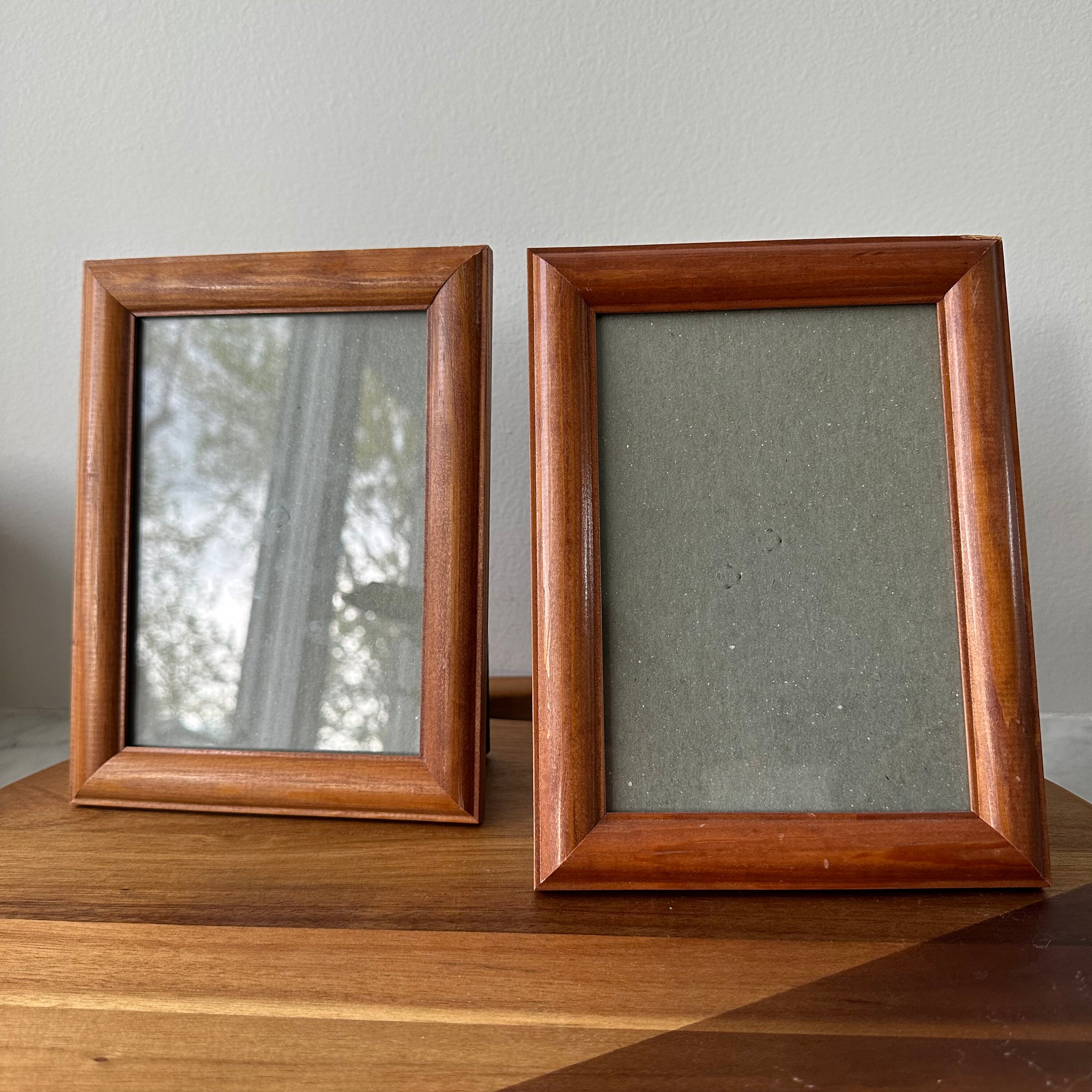 Stand Alone Wood Picture Frames, 3x5 Wood Picture Frames, Wood Picture ...