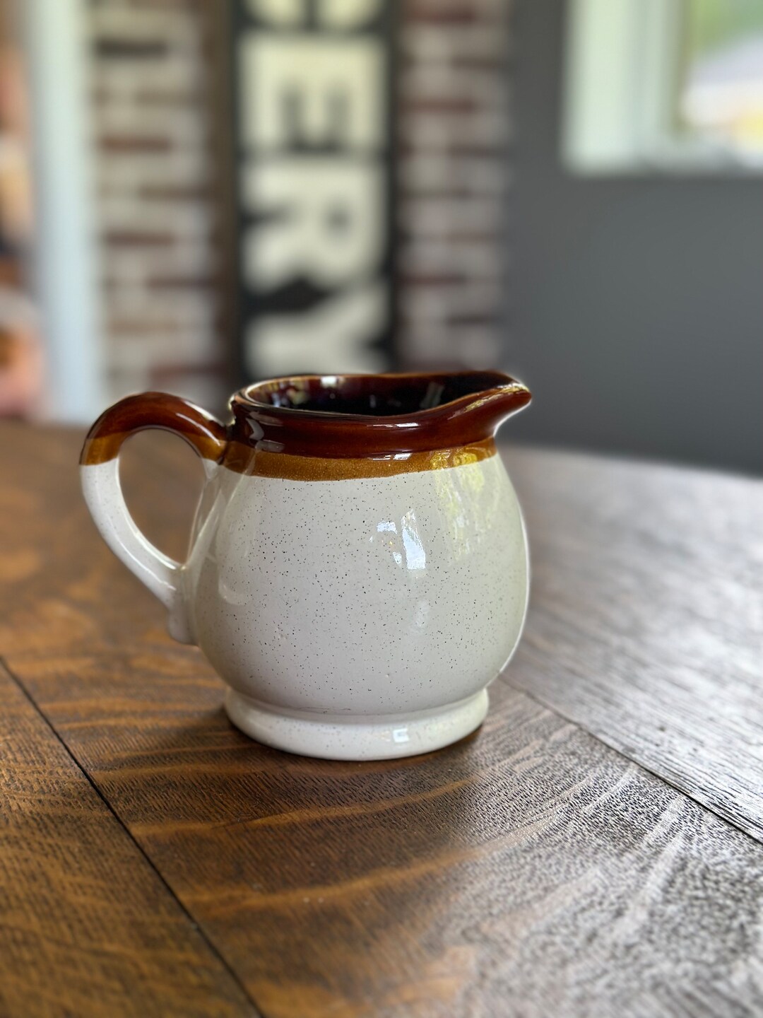 Vintage Ceramic Creamer, Vintage Coffee Creamer, Honey Pot Creamer ...