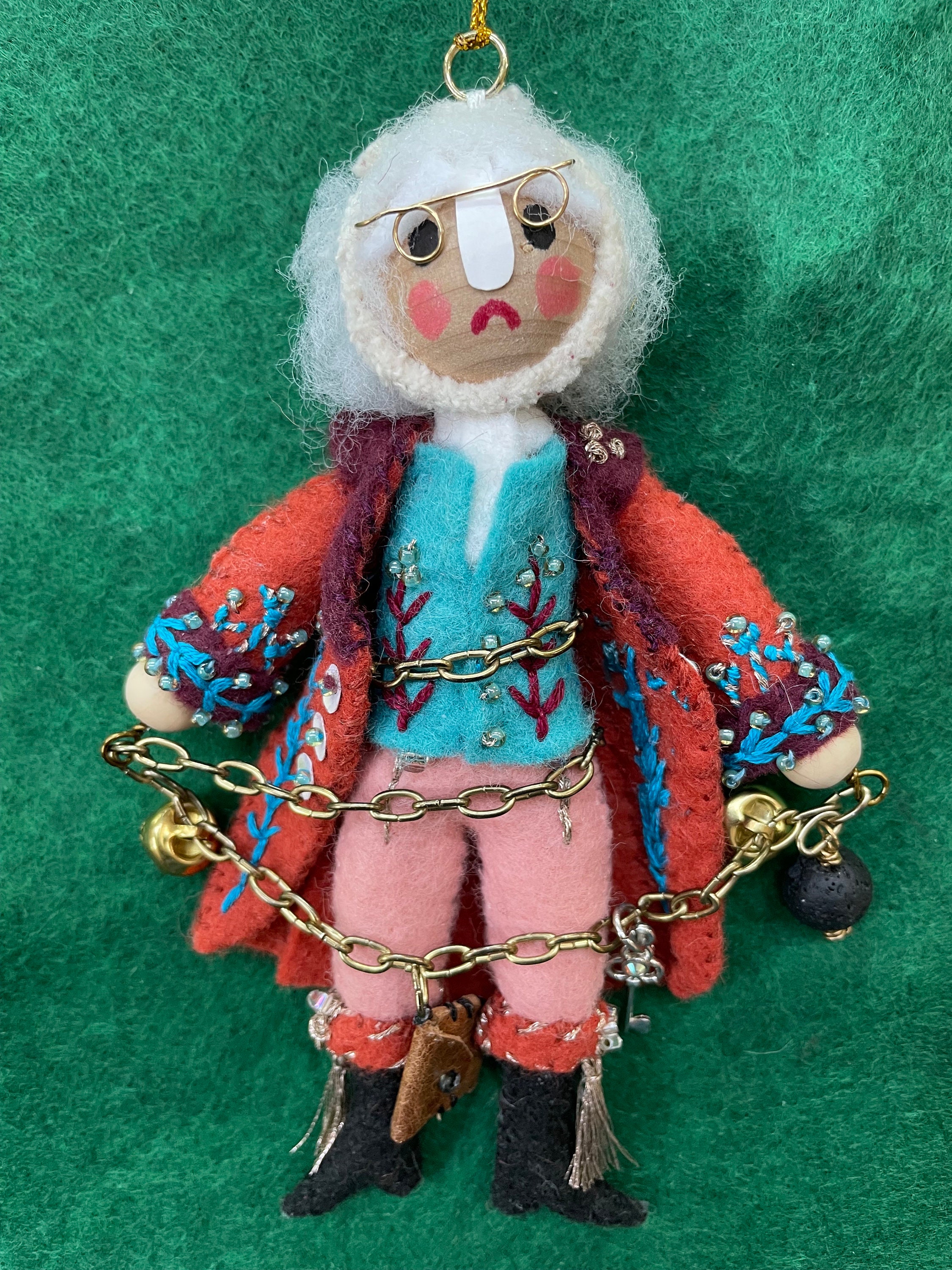 Scrooge and Marley Handmade Christmas Ornaments - Etsy