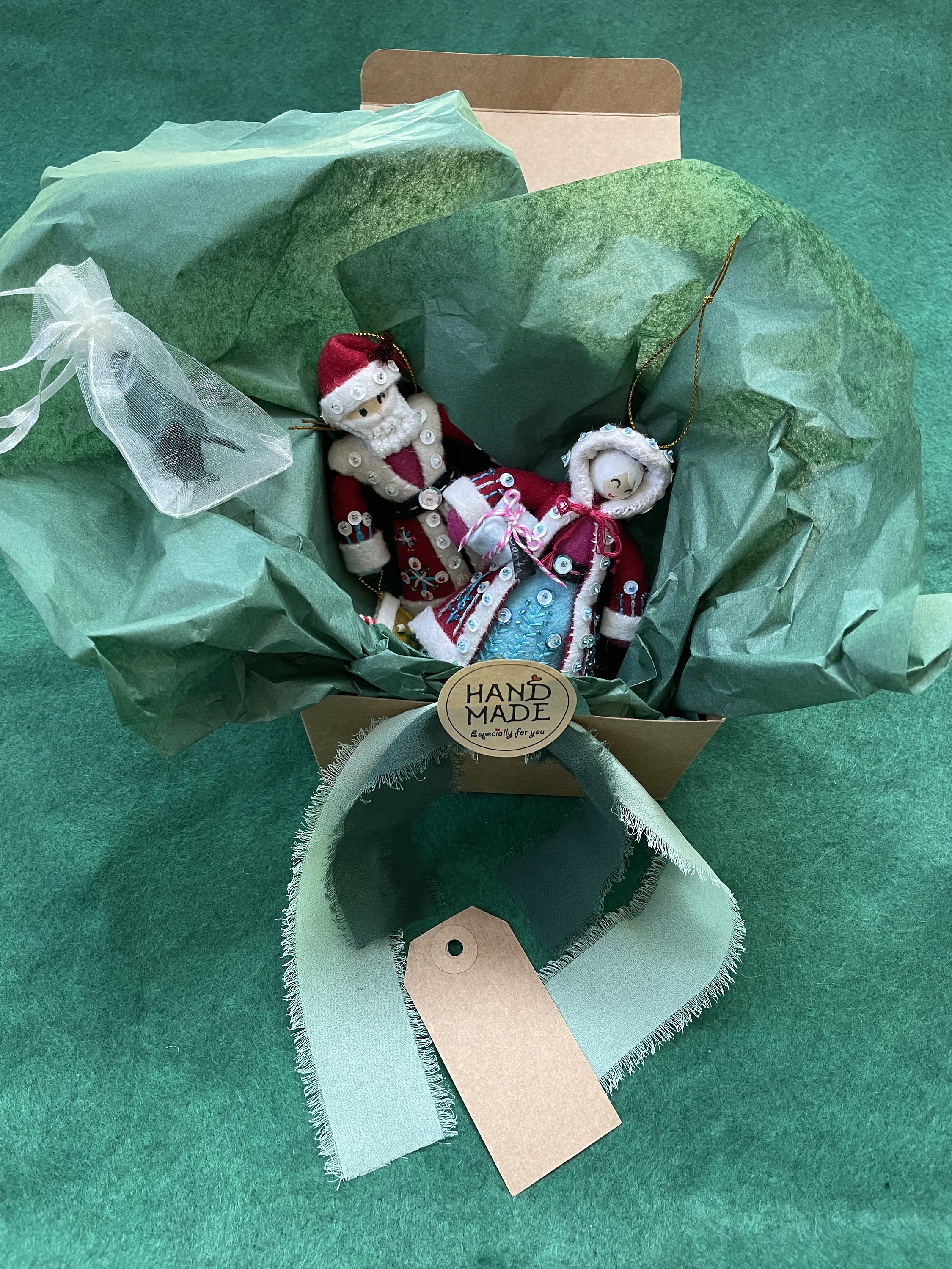 Scrooge and Marley Handmade Christmas Ornaments - Etsy