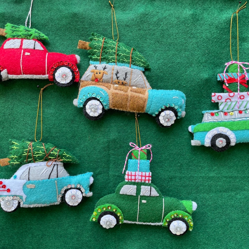 Felt Cars - Etsy