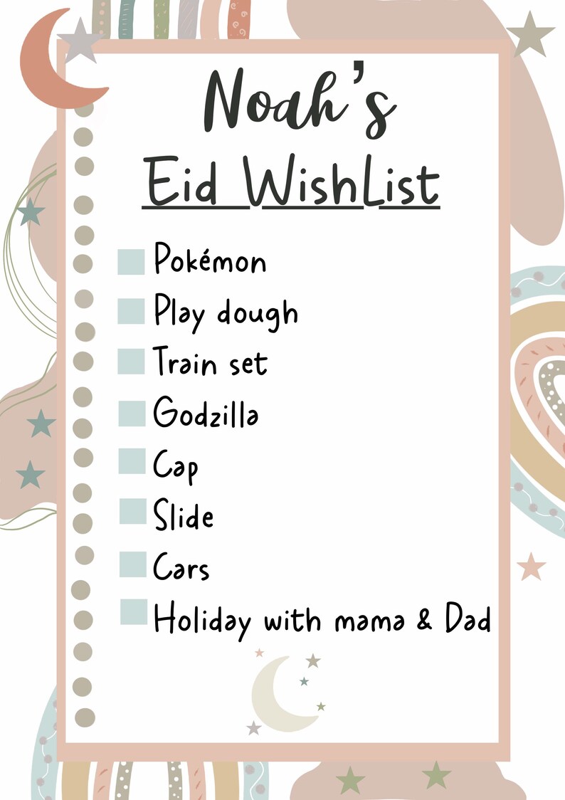 Eid Wishlist - Etsy