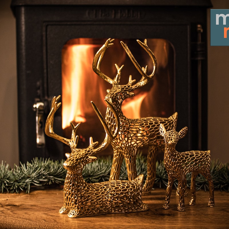 Reindeer Decoration - Etsy
