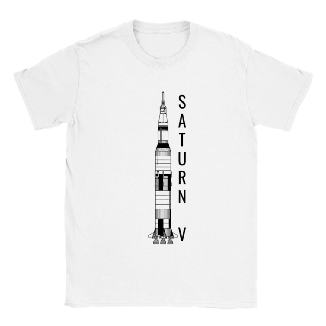 Saturn V T-shirt - Etsy