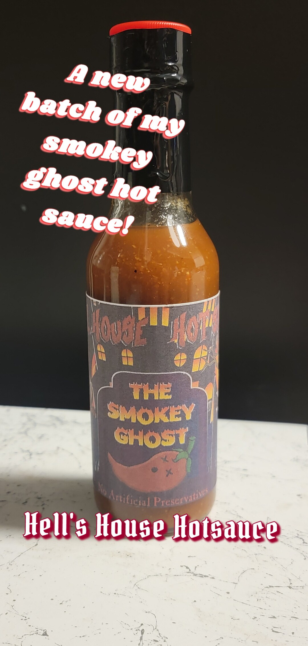Smokey Ghost Pepper Hot Sauce - Etsy