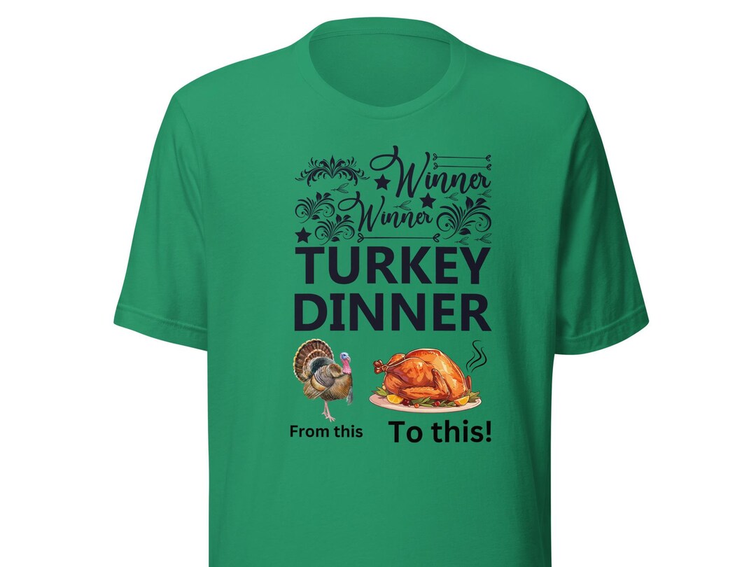 Funny Turkey Dinner T-shirt, Thanksgiving Holiday Tee Gift - Etsy