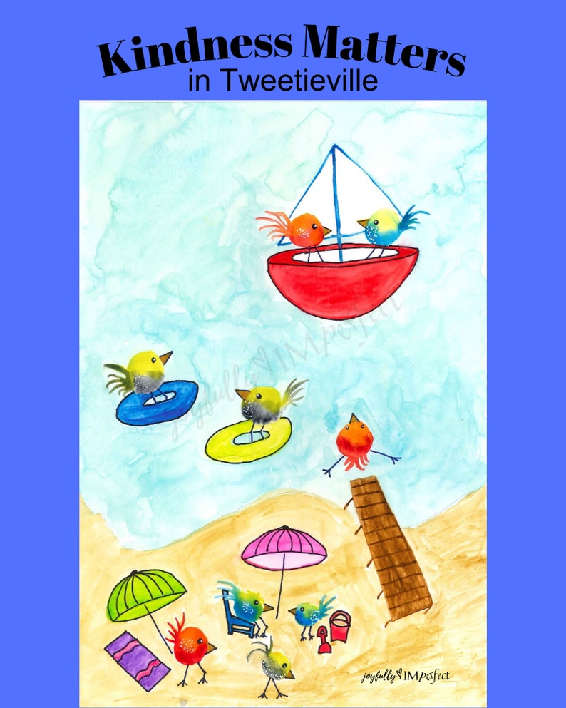Kindness Matters in Tweetieville, Kindness, Chubby Birds, Kids Book ...