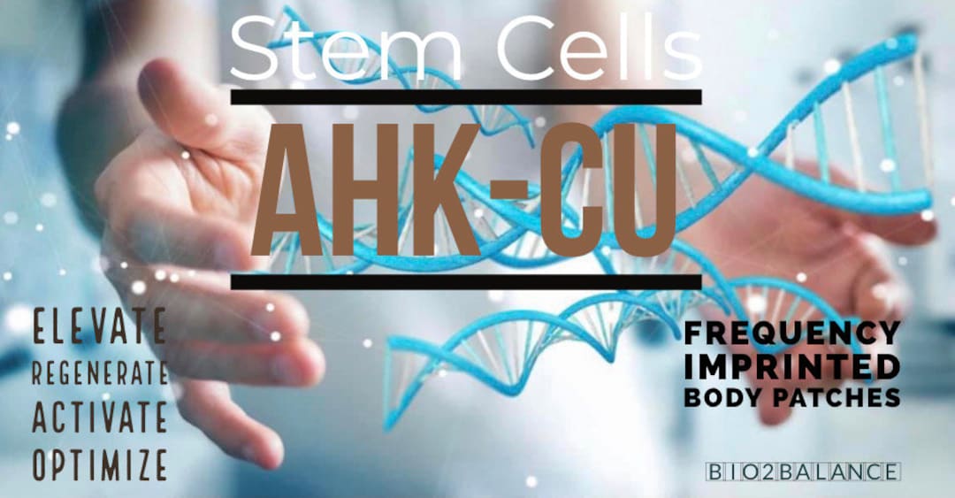 Stem Cell AHK-CU Scalar Frequency Imprinted 15 Phototherapy Quantum ...