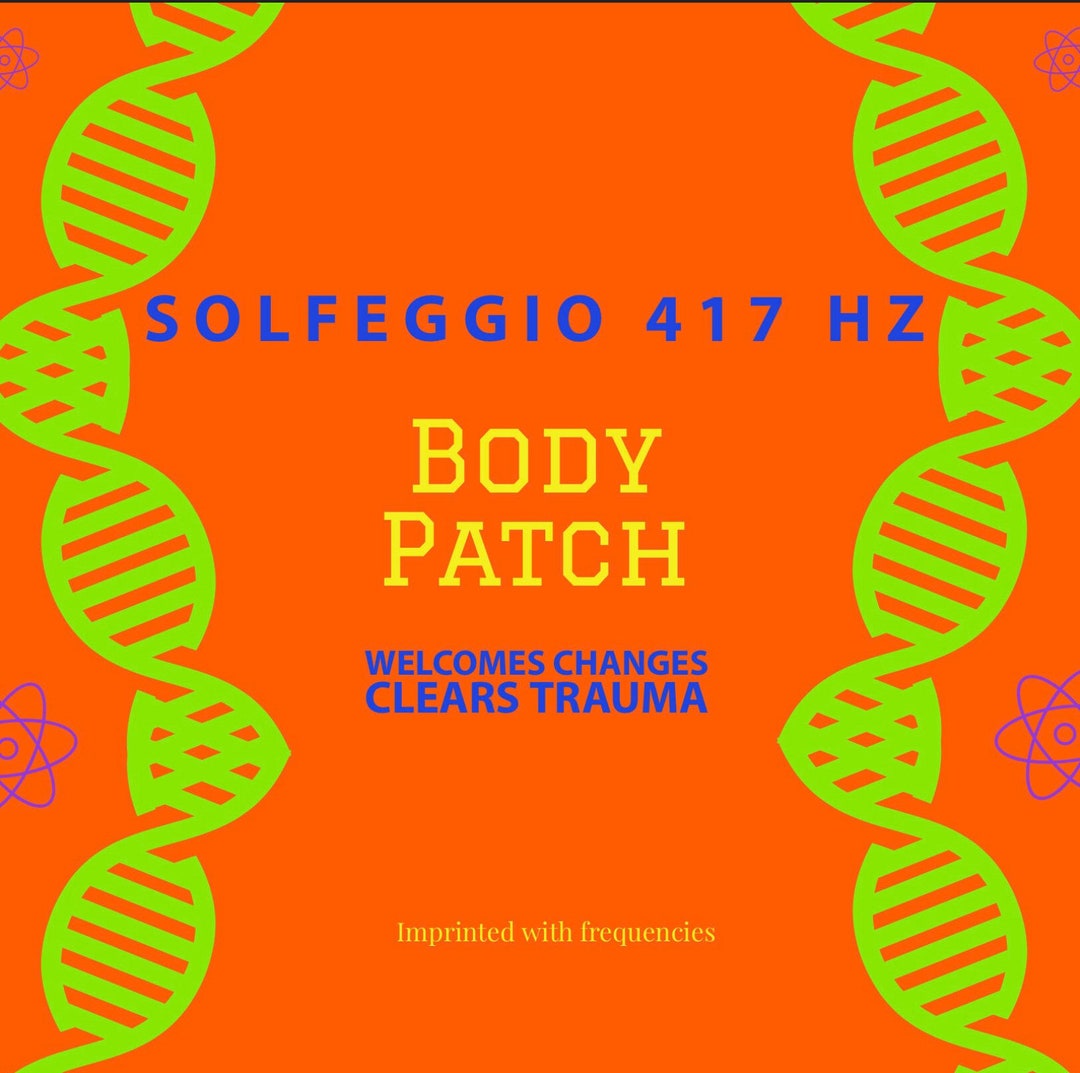 Solfeggio 417 Frequency Scalar Frequency Body Patch Clear Emotions, Let ...