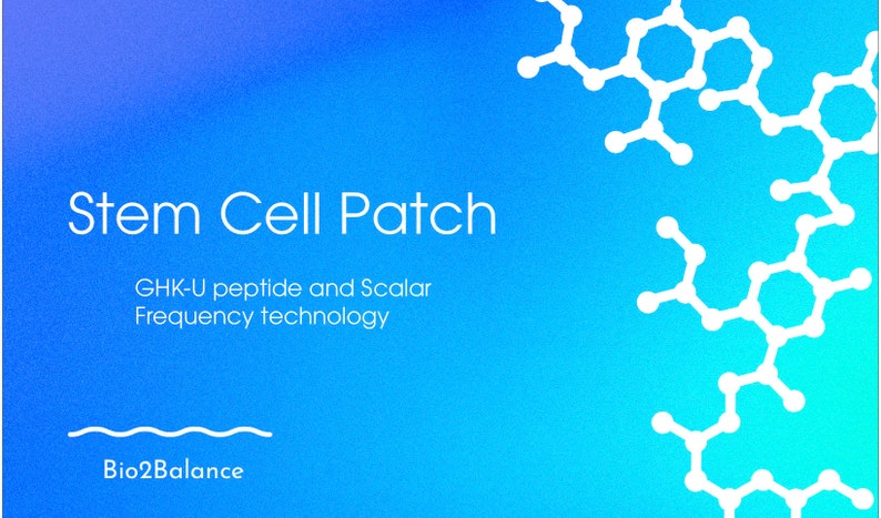 Stem Cell GHK CU Scalar Imprinting Affirming Light Life Wave 15 Body ...