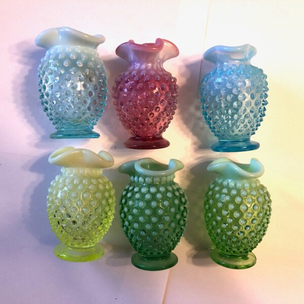 Fenton Glass Hobnail - Etsy