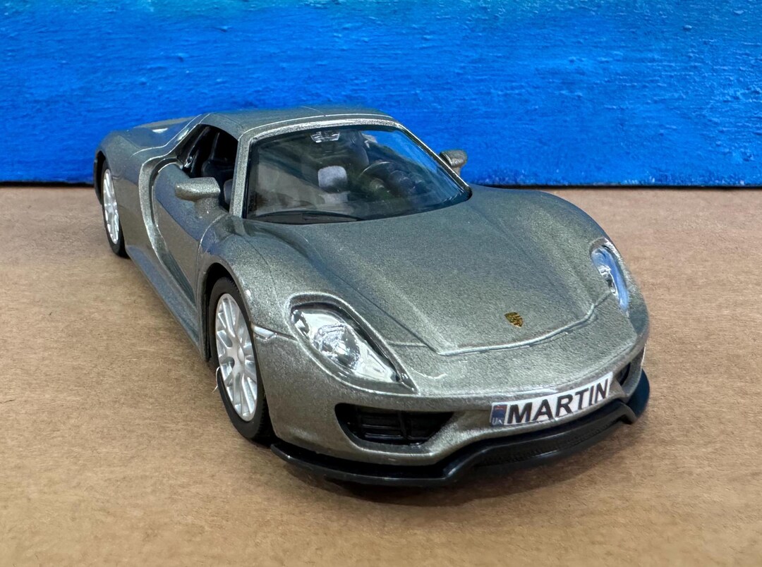 Rare Find Porsche 918 Spyder ,personalized Model Car, Diecast Car, 1/36 ...