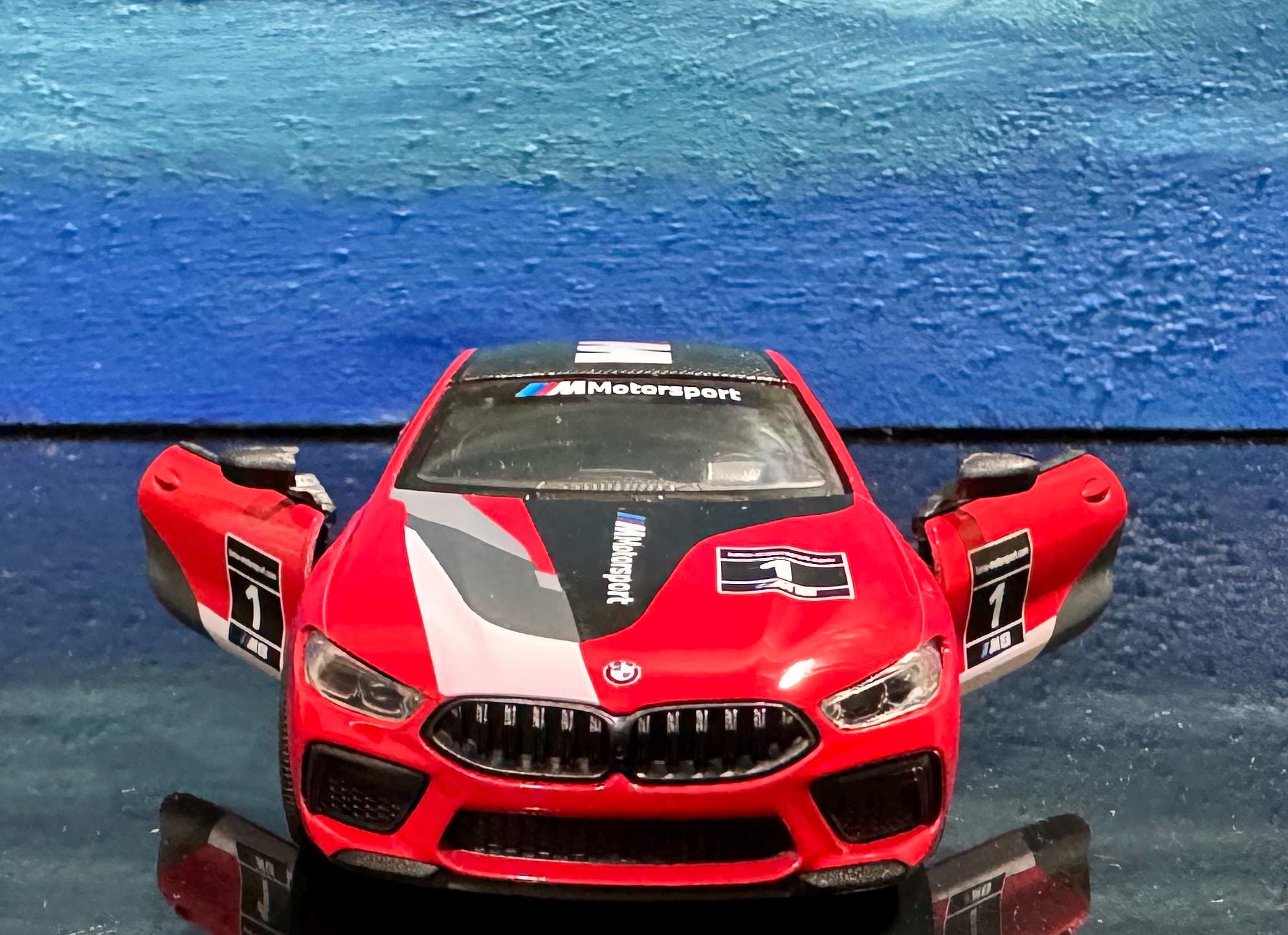 BMW M8 Competition Coupe Diecast Model 1:38 – Pull Back Toy Car With ...