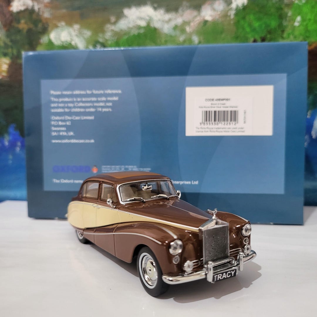 Rolls-royce Hooper Express Brown Model Display Car – Personalized Name ...