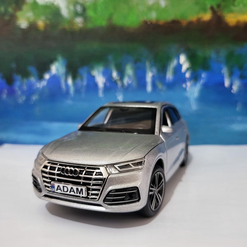 Personalized Name Plate Audi Q5 Toy Car | 1:32 Scale Model | Light ...