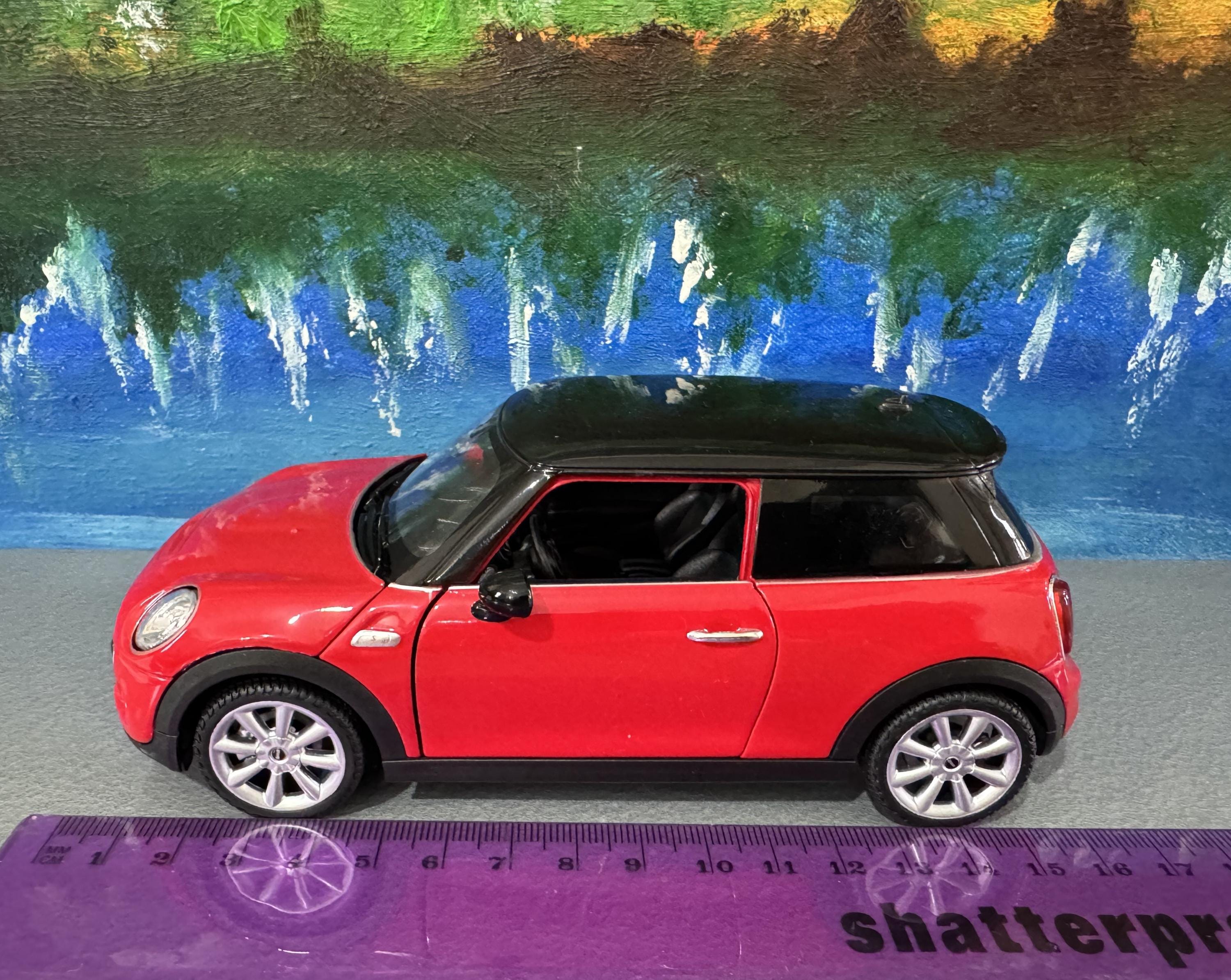 Personalised Name Plate Mini Cooper S HATCH– 1:24 Scale Diecast Model ...