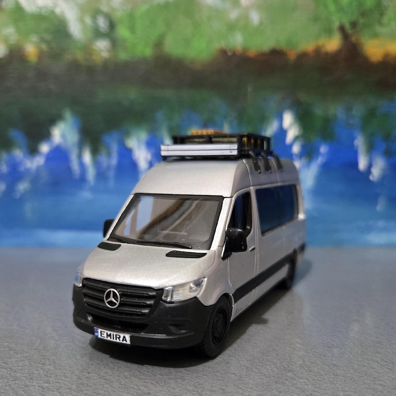 Mercedes Van Model Toy - Etsy