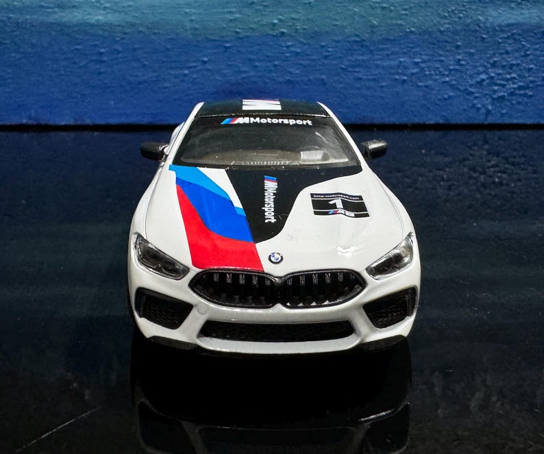 BMW M8 Competition Coupe Diecast Model Car 1:38 Scale – Pull Back ...