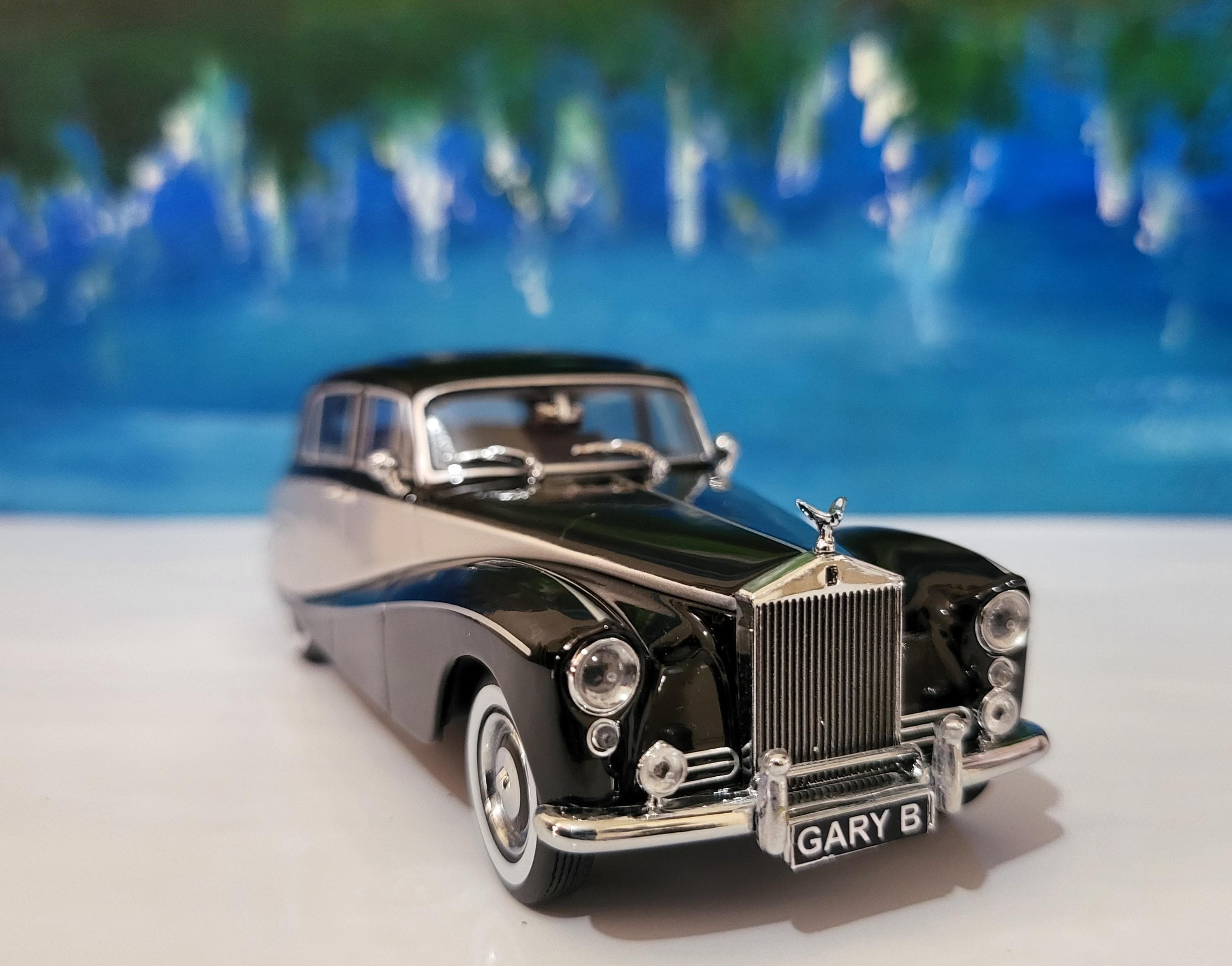 Custom Personalized Name Plate – Rolls-royce Hooper Express Black Model ...