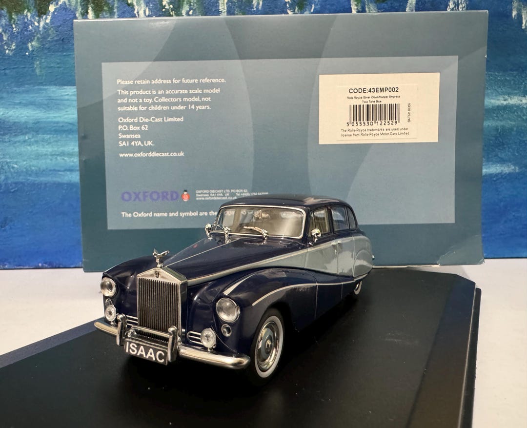 Rolls-royce Hooper Express Model Car – Custom Personalized Name Plate ...