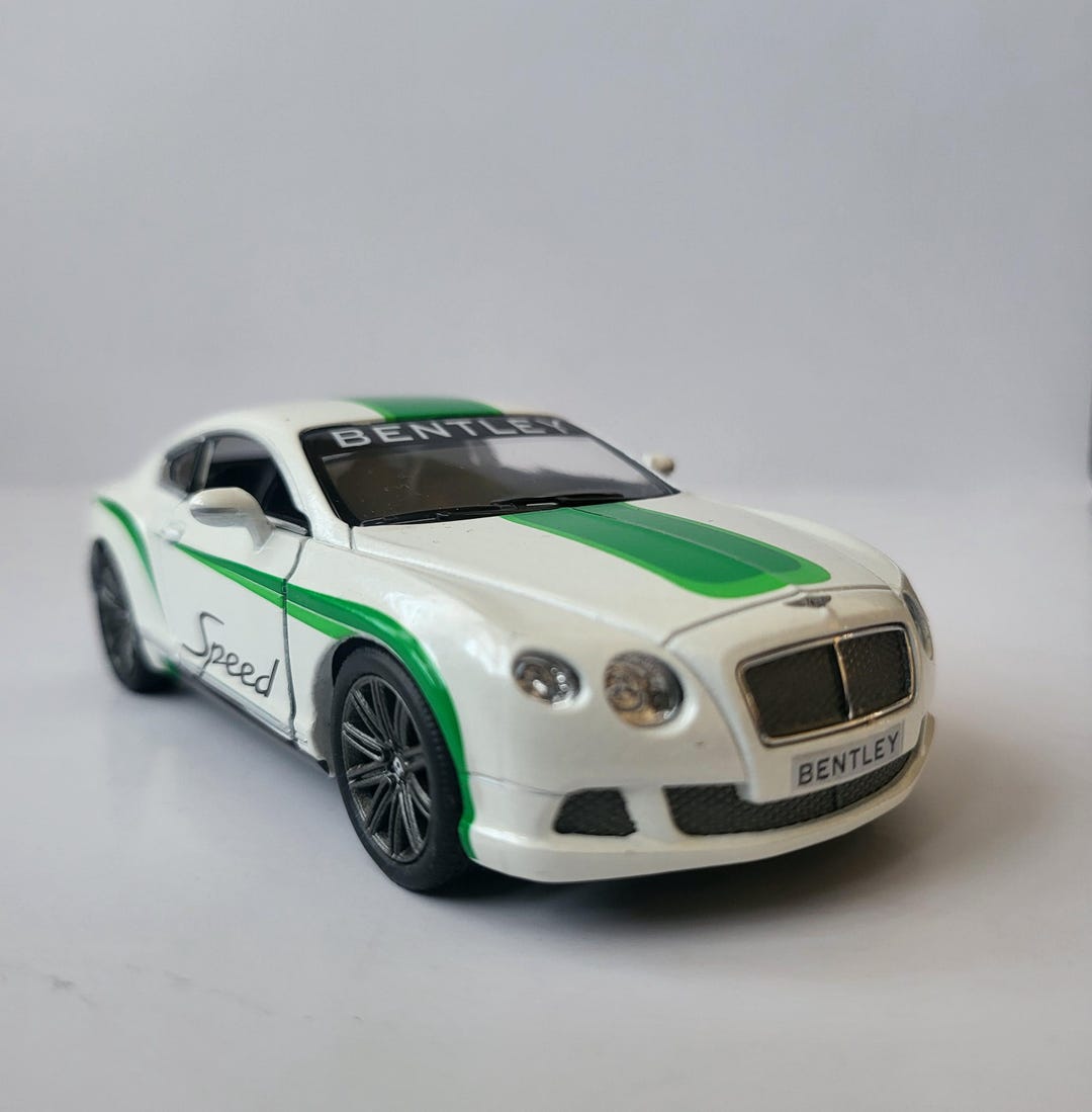Diecast Bentley Continental GT Speed 2012 – 1:38 Scale Model Car With ...
