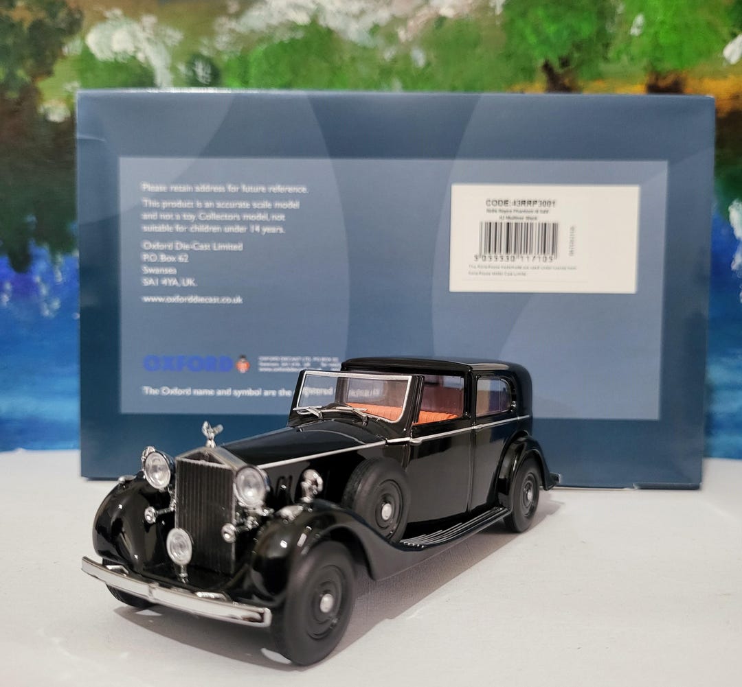 Personalized Name Plate Rolls Royce Phantom 3 Sdv Mulliner Black Oxford ...