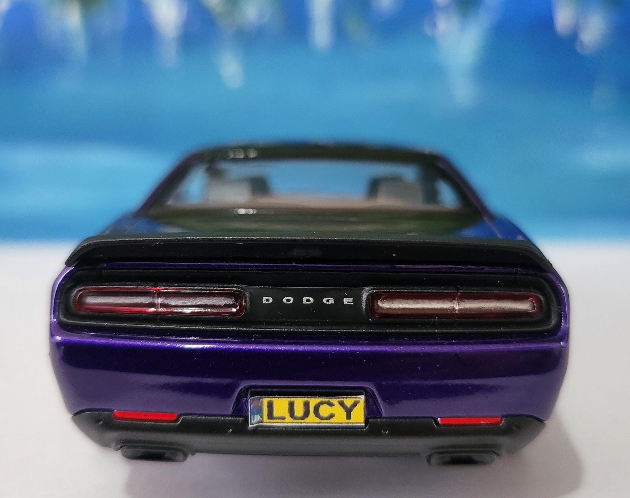 Purple Dodge Challenger SRT Demon 170 With Custom Name Plate 1:40 ...