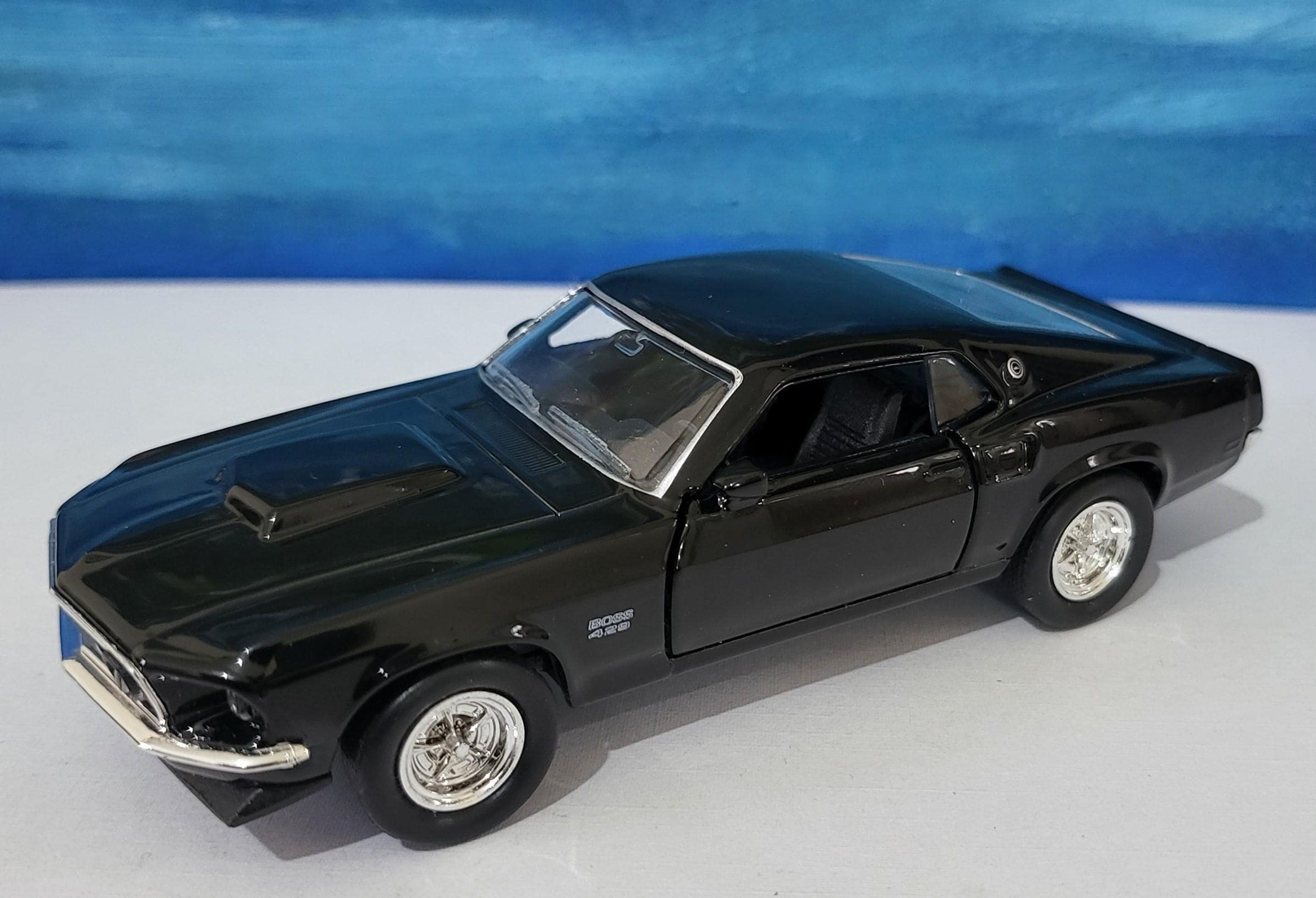 1969 Ford Mustang BOSS 429 Diecast Model Car 1:36 Scale – Gift for Car ...