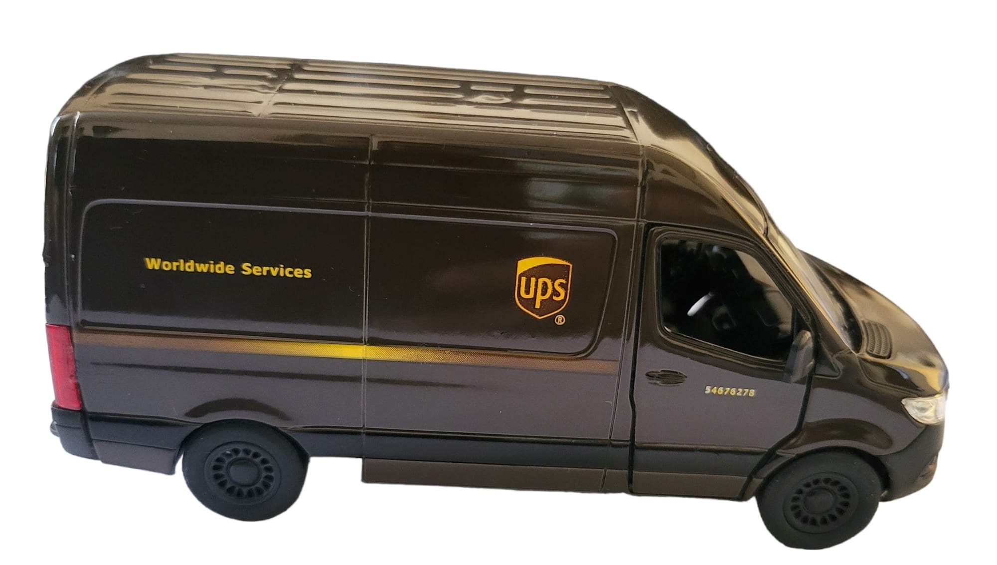 KINSMART UPS Pull Back & Go MB Sprinter Van - Diecast Model Toy for ...