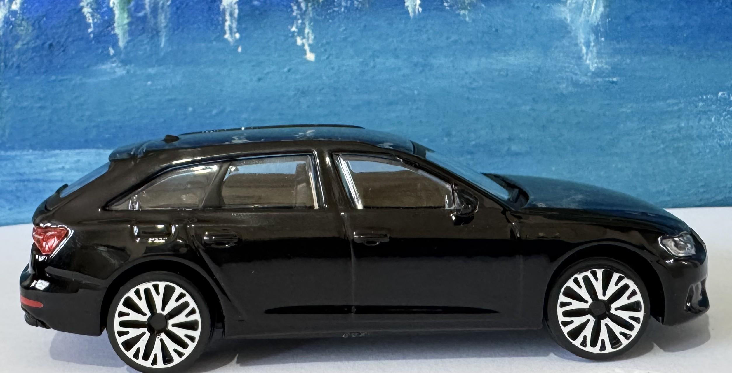 Audi A6 1:43 Scale Model Car - Custom License Plate | Personalized Gift ...