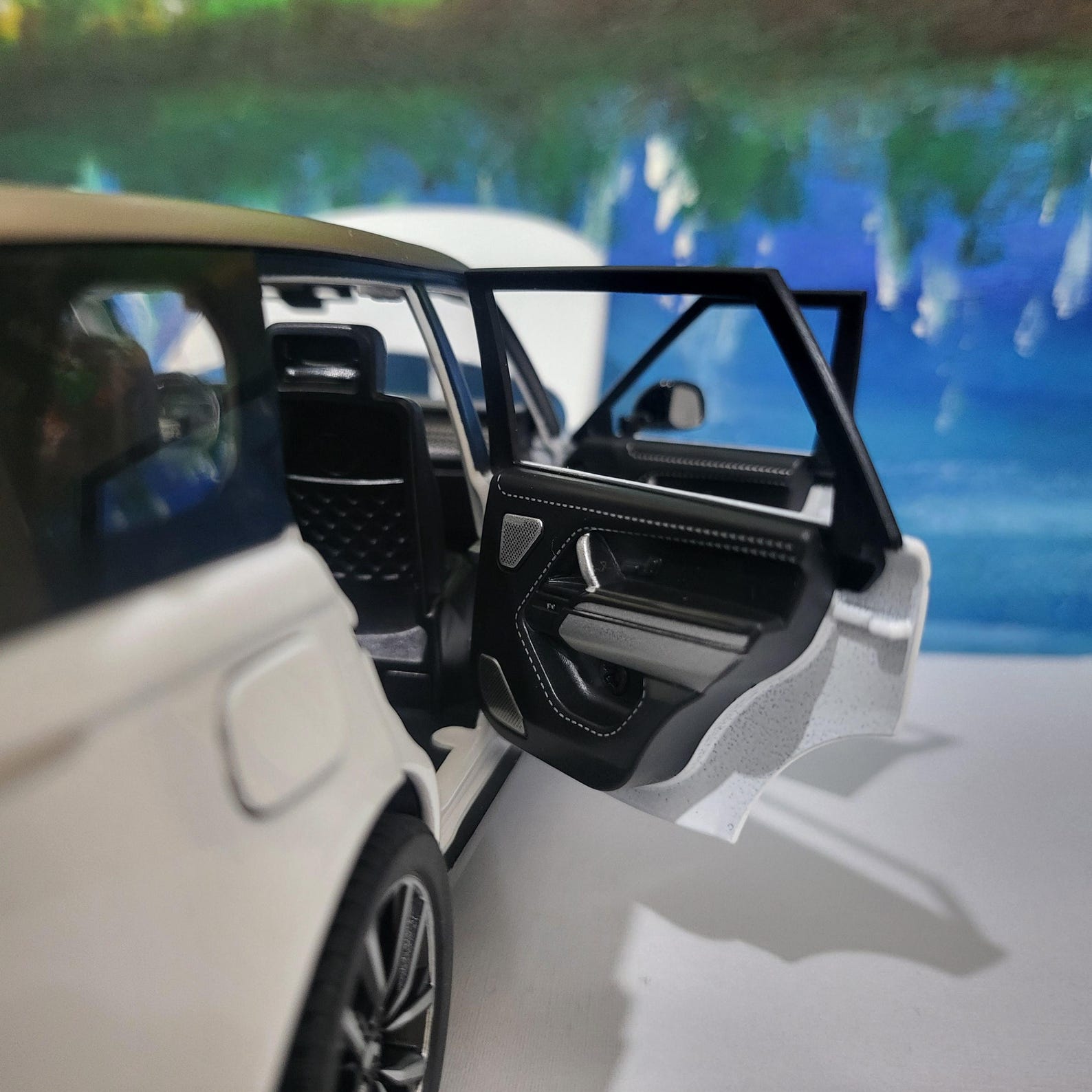 Personalized Name Plate for Range Rover SV 2022 1:24 Model - With Light ...