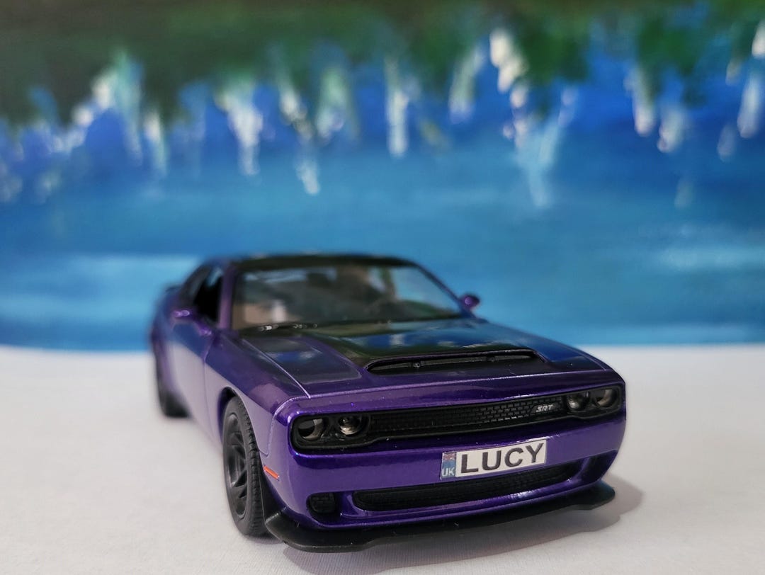 Purple Dodge Challenger SRT Demon 170 With Custom Name Plate 1:40 ...