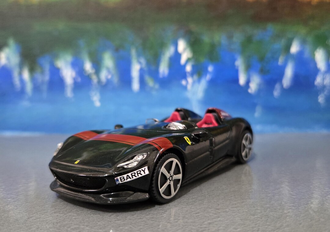 1:43 Scale Red Sports Car Model – Inspired by Ferrari Monza SP2 ...
