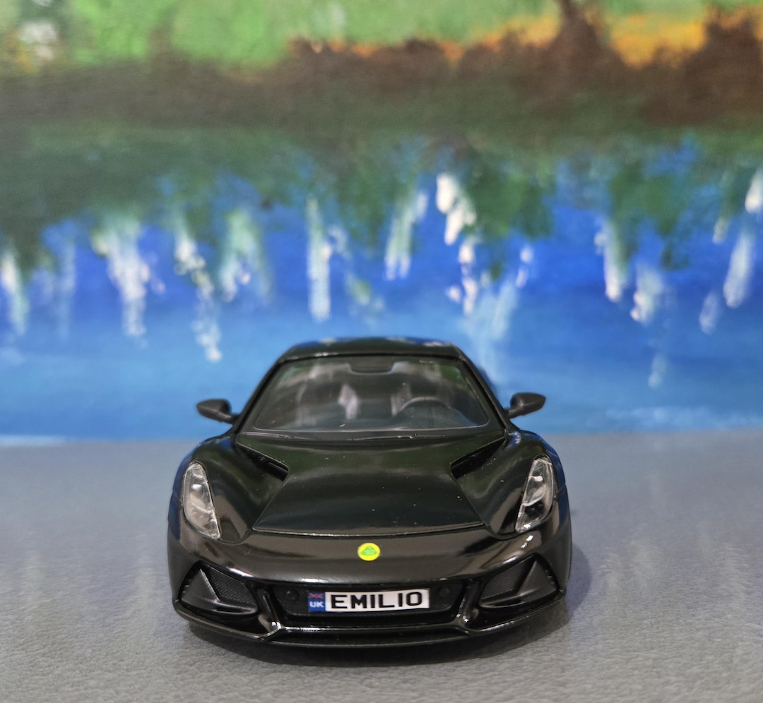 Personalized Name Plate Lotus Emira Diecast Model Car 1:36 Scale Pull ...