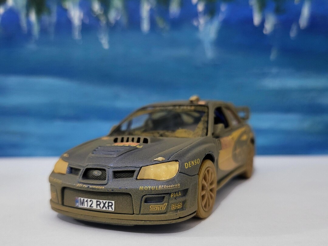 MUD Rally Personalized Subaru Impreza Toy Car Model Boy Girl Dad Mom ...