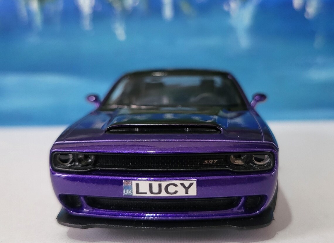Purple Dodge Challenger SRT Demon 170 With Custom Name Plate 1:40 ...