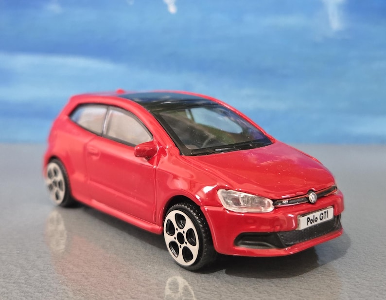 PERSONALISED PLATES License VW Polo Gti Toy Car Model Boy Girl Dad Mom ...