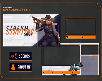 Overwatch Twitch Overlays - Etsy