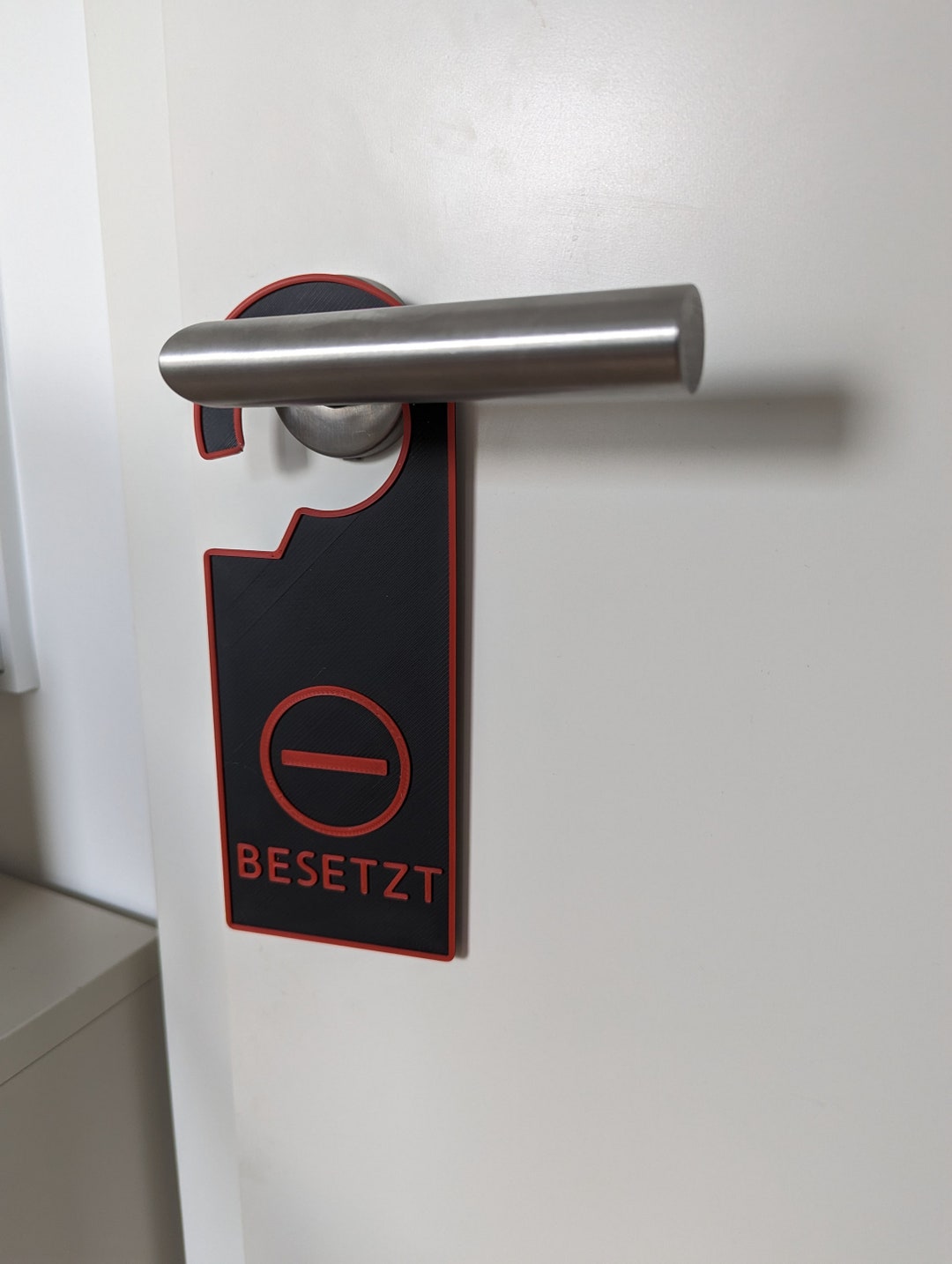 Occupied Door Sign Door Hanger - Etsy