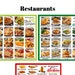WW Restaurant & Fast Food Cheat Sheets - Etsy