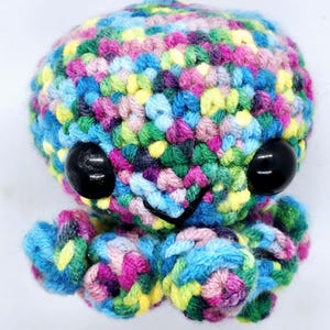 Custom Worry Buddy Octopus, Stress Pet, Crochet Pocket Hug, Worry Pet ...
