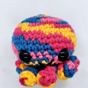 Custom Worry Buddy Octopus, Stress Pet, Crochet Pocket Hug, Worry Pet ...