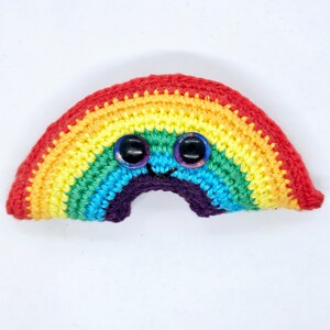 Rainbow Pocket Hug Keyring, Anxiety Relief Emotional Support Pet ...