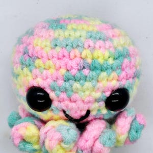 Custom Worry Buddy Octopus, Stress Pet, Crochet Pocket Hug, Worry Pet ...